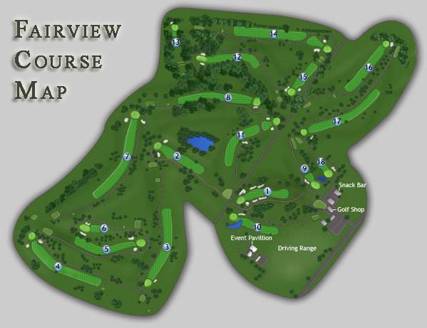 Fairview Map & Course Tour - Fairview Golf Course